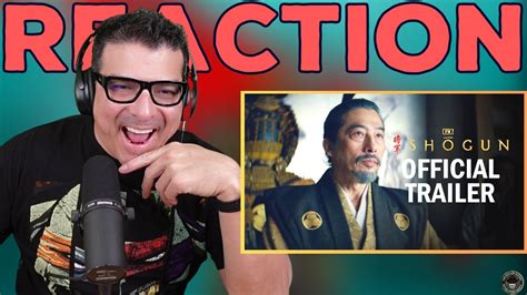 SHOGUN 2024 OFFICIAL TRAILER REACTION FX Hiroyuki Sonada Anna