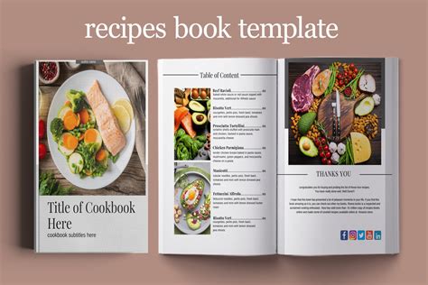Recipe Book Template Bryont Blog