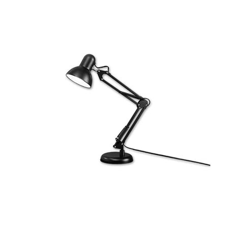 Lampa biurkowa kreślarska Lena E27 czarna LAMPKI BIURKOWE LED LED