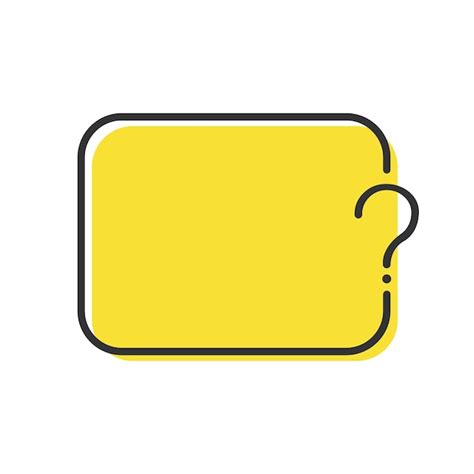 Premium Vector Hand Drawn Cartoon Blank Speech Bubble With Question Mark