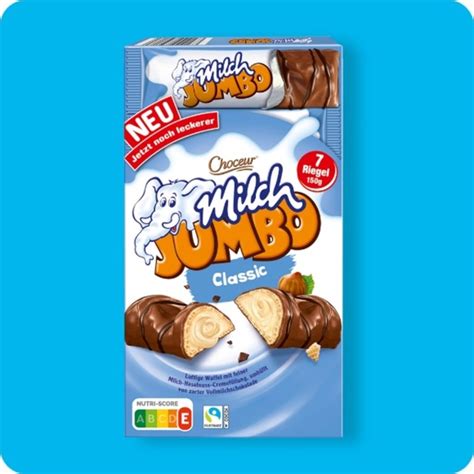 CHOCEUR Milch Jumbo Riegel versch Sorten von ALDI SÜD ansehen