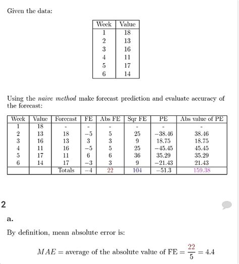 [free solution] consider the following time series data week 1 2 3 4 5 6 value 18 13 16 11 17