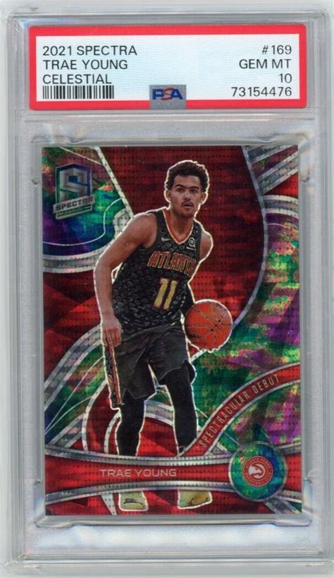 Panini Spectra Spectracular Debut Celestial Prizm Trae