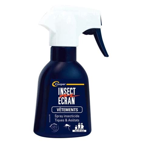 Spray Insecticide Tiques Et Aoutats Sans Odeurs Des 24 Mois 200ml