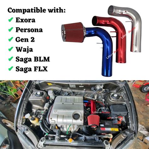 Campro Intake Pipe Air Filter Exora Persona Gen Waja Saga Blm Flx