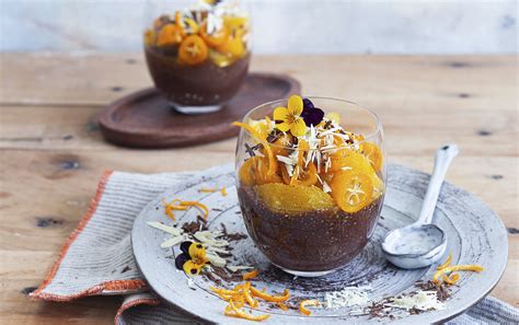 Pudding De Chia Au Chocolat Noir Orange Et Kumquat Sant Magazine