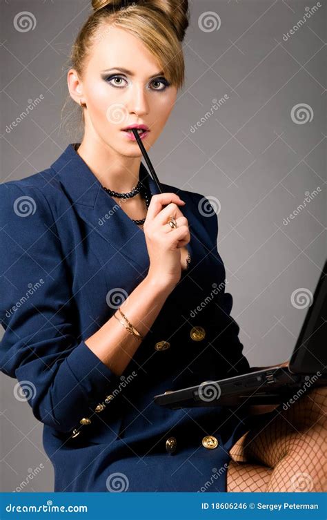 Femme Sexy D Affaires Photo Stock Image Du Entreprise 18606246