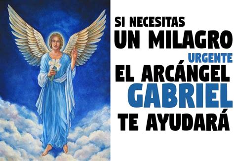 Oración a San Gabriel Arcángel para pedir por un milagro Descubrir