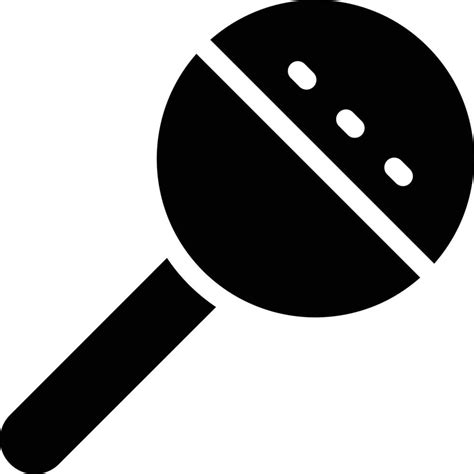 sonajero ilustración vectorial sobre un fondo símbolos de calidad