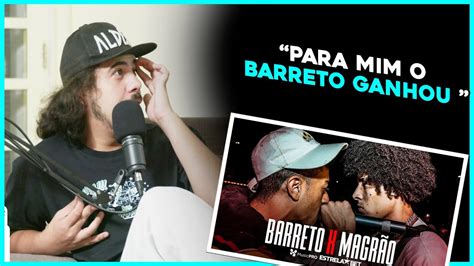 REACT BARRETO X MAGRÃO SEMIFINAL 328ª Batalha da Aldeia ALDEIA