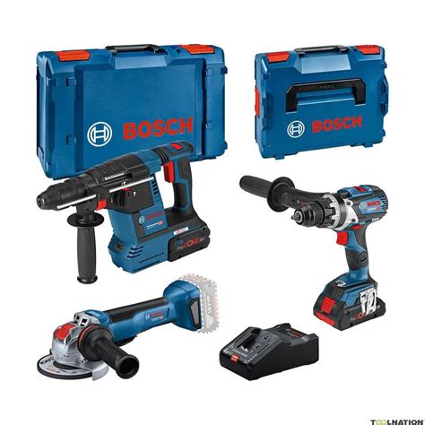 Bosch Blau 0615990N2X 3 ToolKit 18V 3 Maschinen 1 X ProCore 18V 4