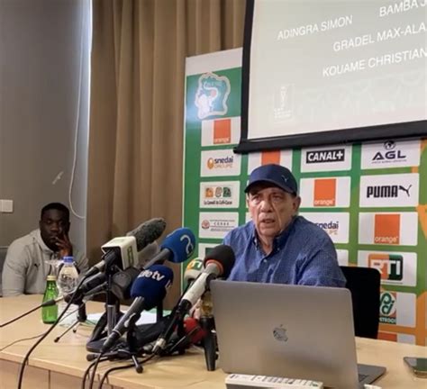 Football CAN 2023 Ecarté de la liste des 27 Éléphants Wilfried