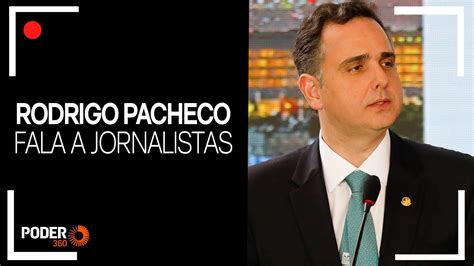 Ao vivo Pacheco fala sobre a MP da reoneração YouTube