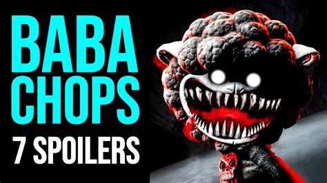 Poppy Playtime Chapter Spoilers About Baba Chops Youtube