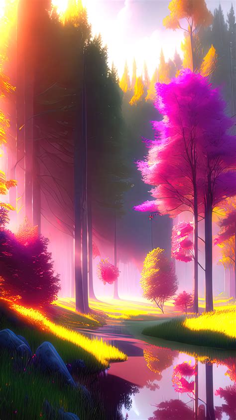 Abstract Art Wallpaper Sunset Wallpaper Anime Scenery Wallpaper