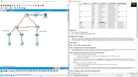 Packet Tracer Configure Numbered Standard Ipv Acls