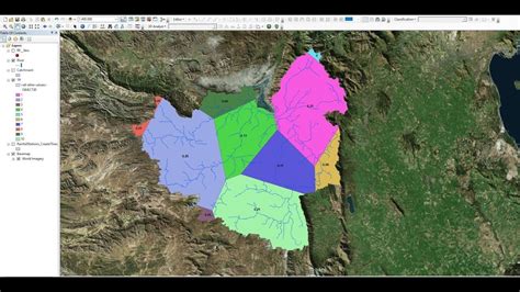 Create Thiessen Polygons Using ArcMap And Calculating Thiessen Weights