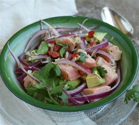 Arriba 78 Imagen Receta Ceviche Salmon Abzlocal Mx