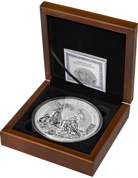 LADY GERMANIA 1 Kg Kilo Silbermünze 80 Mark Germania 2023
