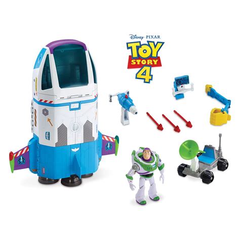 Buzz Lightyear Star Command Spaceship Play Set By Mattel Disney Store