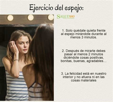 5 Cosas Que Debes Decirte Cuando Te Miras Al Espejo Salud180