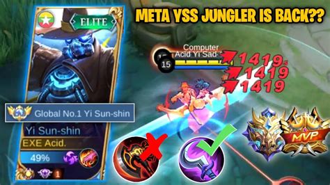 META YSS IS BACK SOLO RANK MYTICAL GLORY PAKE HUNTER STRIKE