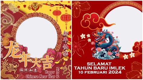 30 Twibbon Tahun Baru Imlek 2024 Tanpa Logo Dan Cocok Dibagikan Ke