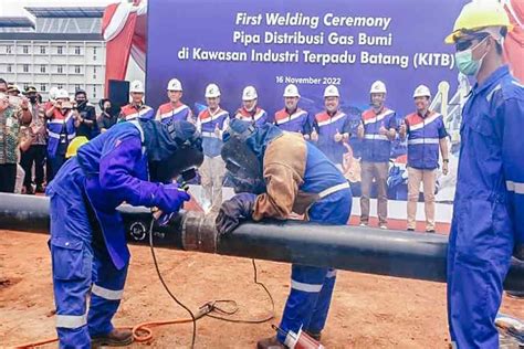 Bangun Infrastruktur Gas Bumi Di KIT Batang PGN Siap Suplai Energi