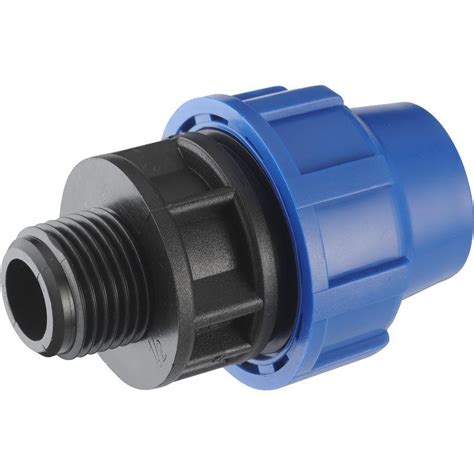 RACCORD POLYÉTHYLÈNE PLASTIQUE Ø20 MÂLE 15X21 NOYON THIEBAULT
