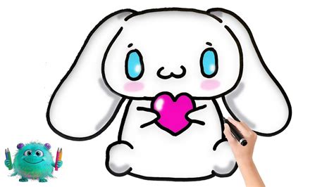 Cinnamoroll Çizimi How to Draw Cinnamoroll Love Holding YouTube