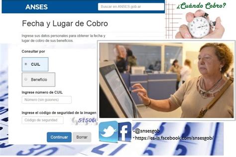 Cuándo cobro ANSES Consultar fecha y lugar de cobro ONLINE aquí