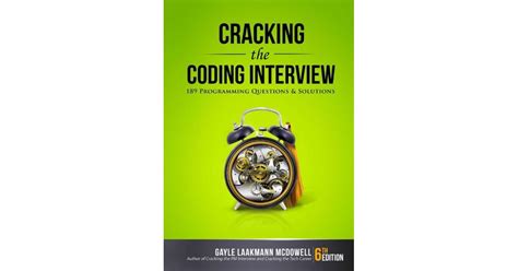cracking the coding interview 189 programming questions and solutions by gayle laakmann mcdowell