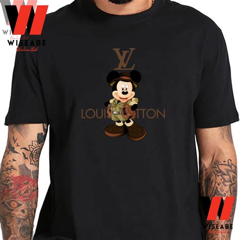 Cheap Disney Louis Vuitton Mickey Mouse Shirt Lv T Shirt Mens Perfect