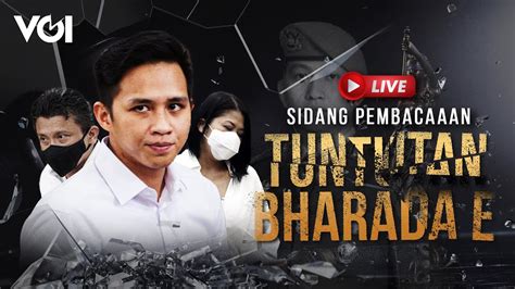 LIVE Sidang Pembacaan Tuntutan Terdakwa Richard Elierzer Kasus