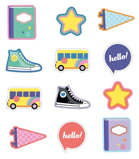 Carson Dellosa We Stick Together 36 Hello School Cutouts Pennant