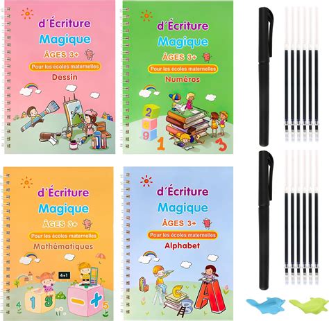 Larcenciel Grand Cahier Ecriture Magique Francais Livres