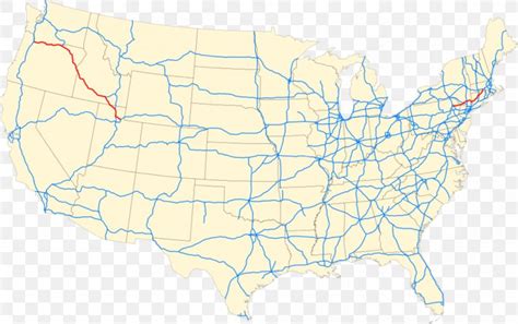Map Of Us Interstate Highway System
