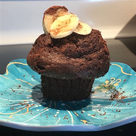 Muffin Chocolat Banane et Pépites de Chocolat