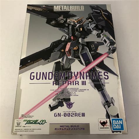 目立った傷や汚れなしMETAL BUILD ガンダムデュナメスリペアIII 機動戦士ガンダム ダブルオー フィギュアの落札情報詳細