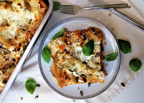 Lasagne Met Geitenkaas Aubergine En Courgette L De Polle