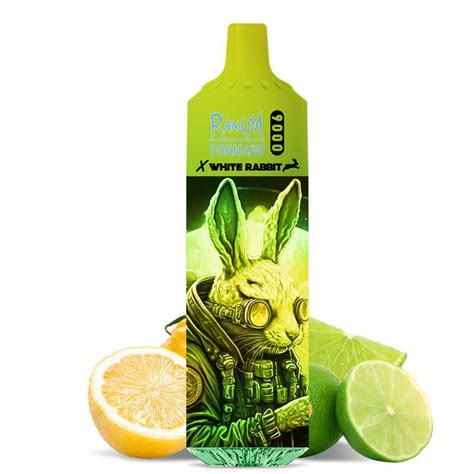 Puff Lemon Lime RandM Tornado Fumot 9000
