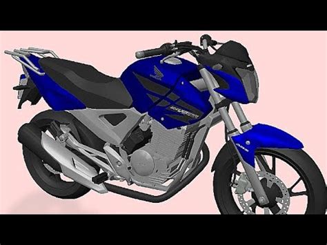 TWISTER CBX 250 MONTADINHA 3MB SÓ DFF LEVE VÁRIAS CORES E C S BRAÇOS