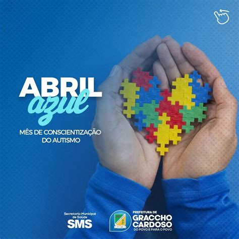 Abril Azul M S De Conscientiza O Do Autismo Prefeitura De Graccho