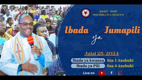 IBADA YA PILI JUMAPILI SIKU YA BWANA YA 9 BAADA YA UTATU 28 07 2024