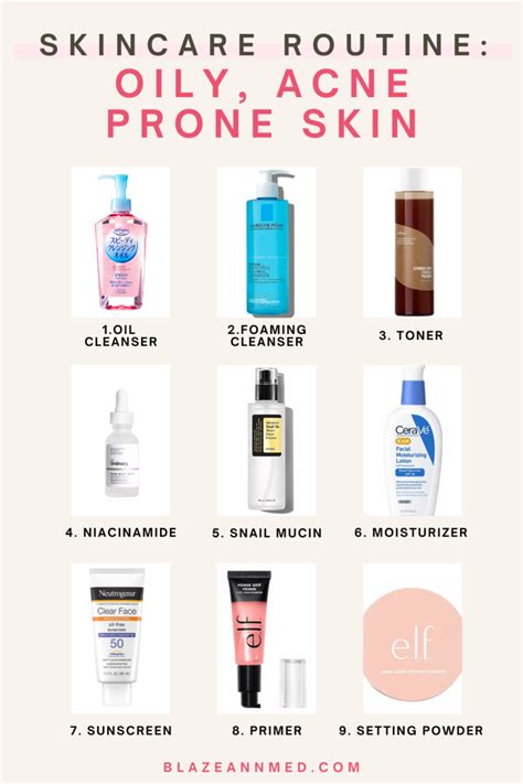 Holy Grail Products For Oily Acne Prone Skin Best Skincare Routine