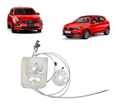 Kit Reparacion Levanta Vidrio Cristal Fiat Argo Cronos Izq Env O Gratis