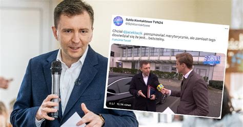 Schreiber starł się z dziennikarzem TVN Niech pan nie będzie