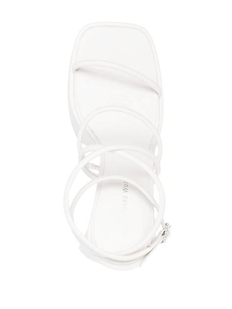 NAKED WOLFE Angel 155mm Platform Sandals Farfetch