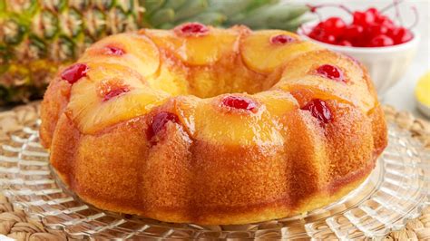 Pineapple Upside Down Bundt Cake Amanda S Cookin Cake Cupcakes