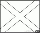 Bandera Del Reino Unido Para Colorear Pintar E Imprimir